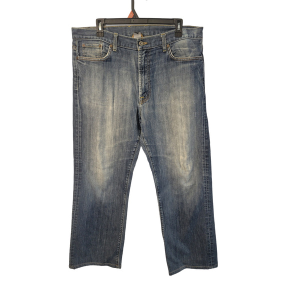 Lucky Brand | Jeans | Lucky Brand Dungarees Blue Denim Straight Leg ...